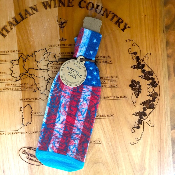 Dining | American Flag Wine Bottle Sock | Poshmark